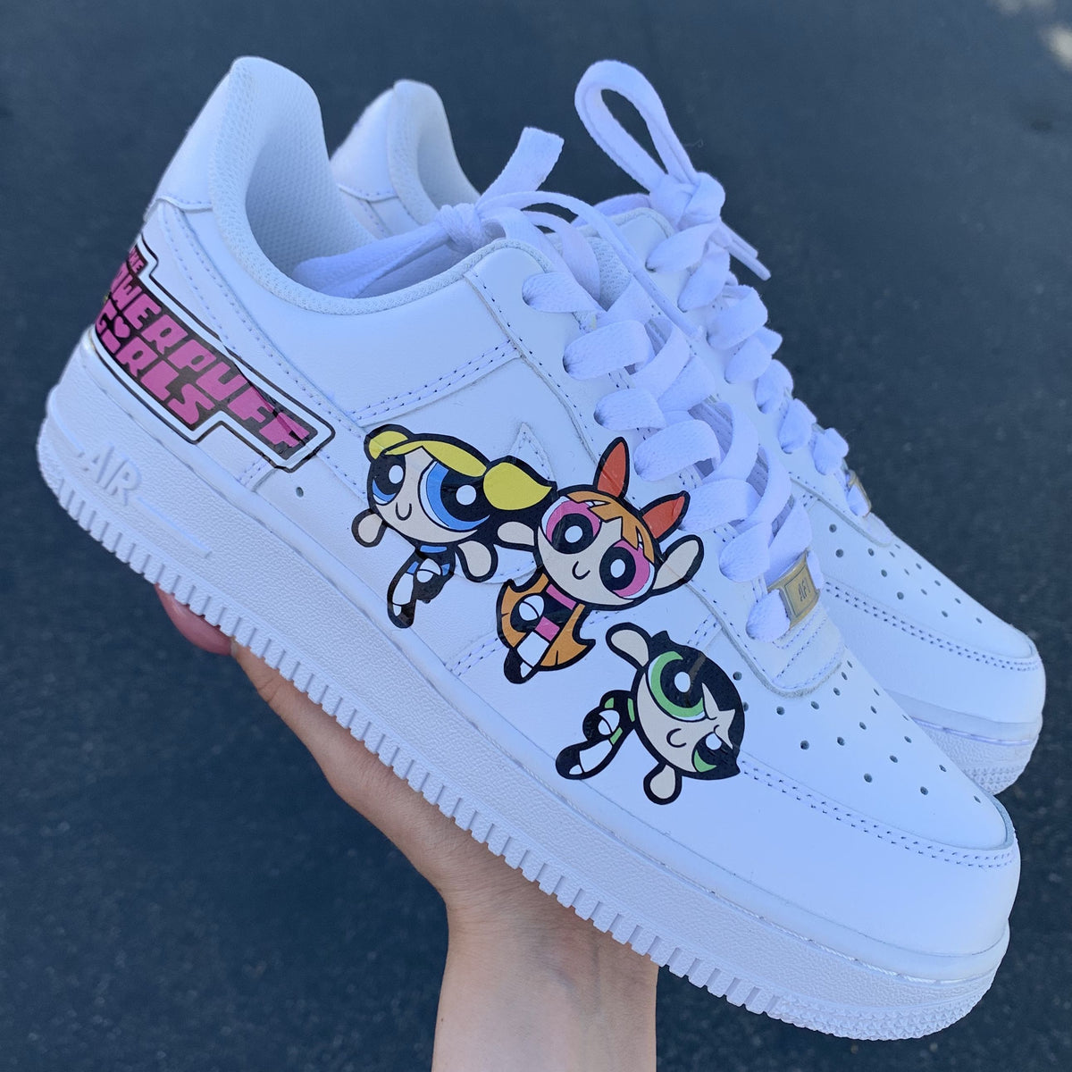 Nike Air Force 1 Powerpuff Girls – CustomSneaker